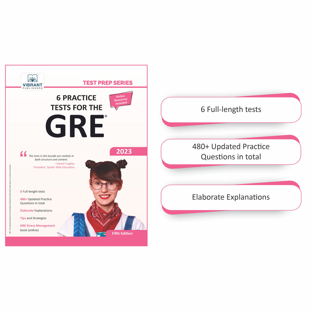 GRE Complete Course Combo – Vibrant Publishers LLC