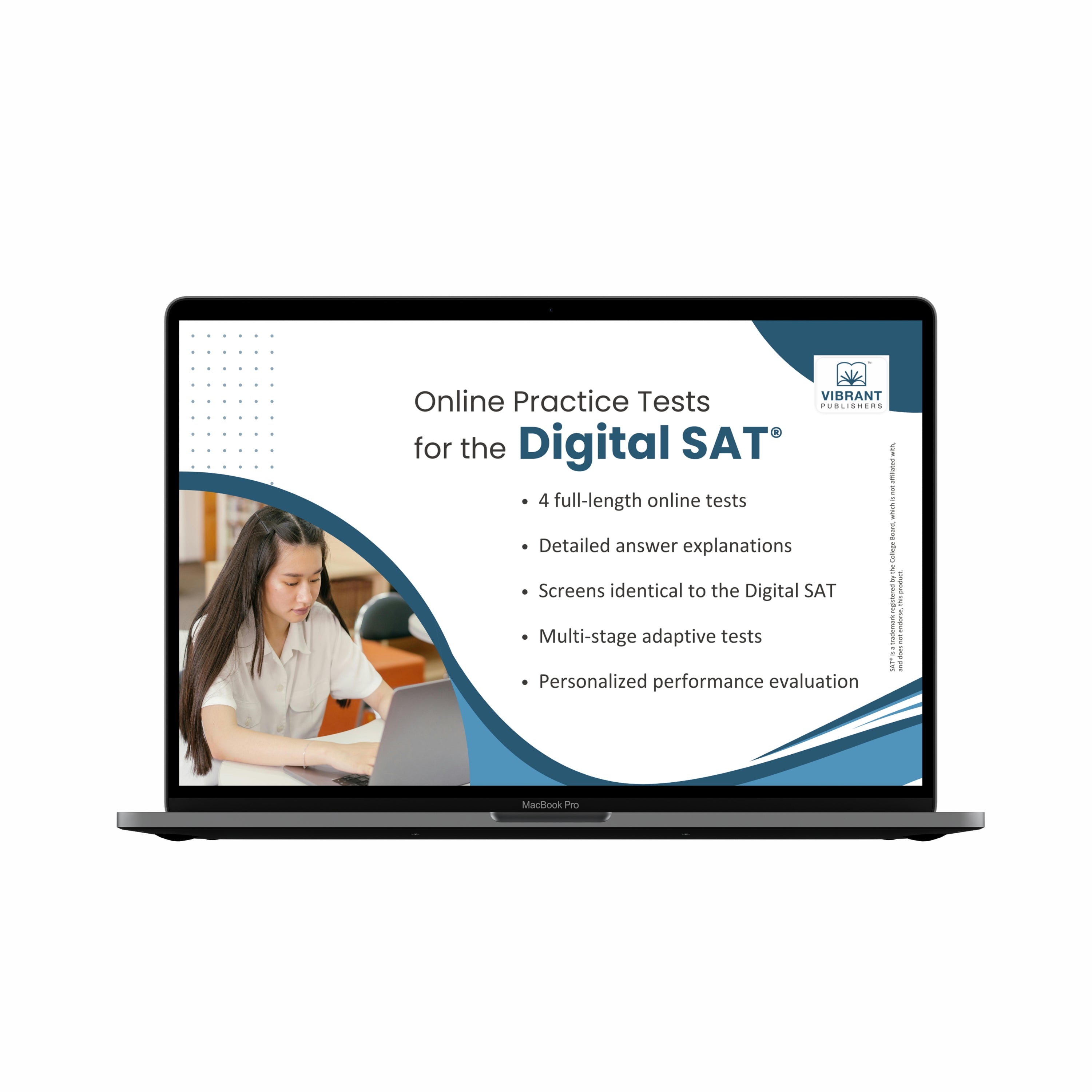 Online Practice Tests for the Digital SAT - Vibrant Publishers LLC