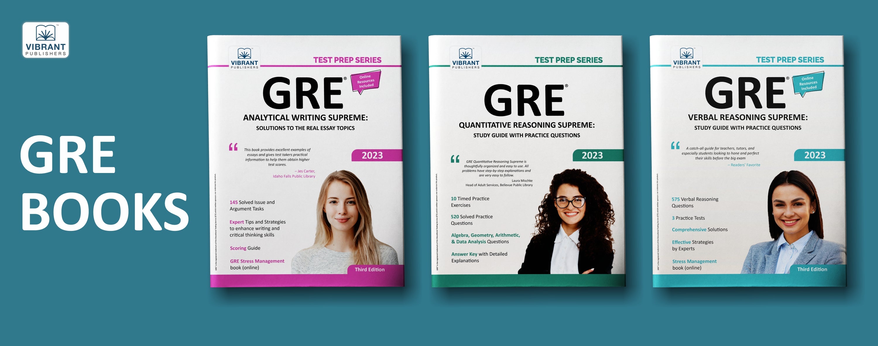 GRE Books – Vibrant Publishers LLC