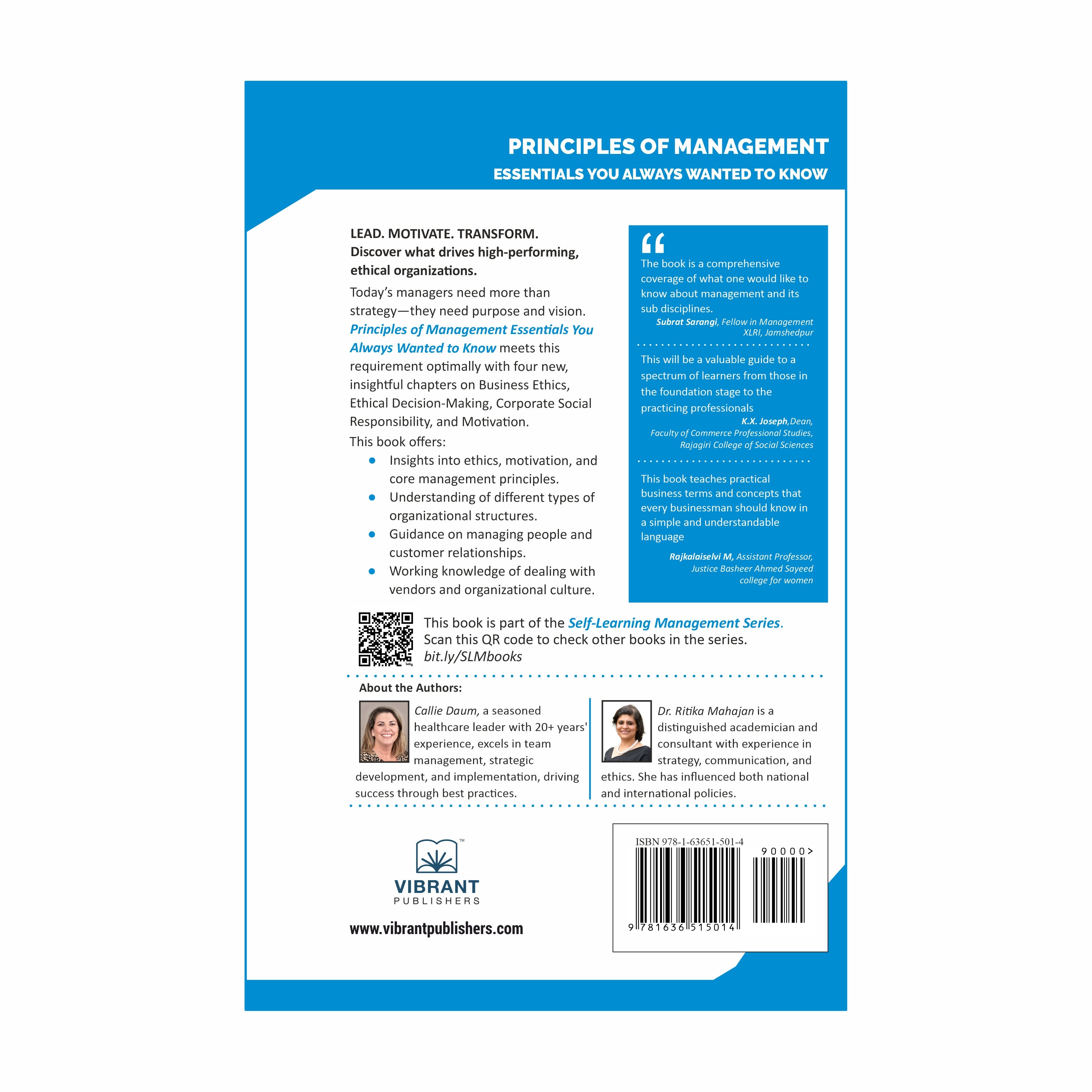 Principles of Management Essentials for COB300 Course Success – Vibrant Publishers LLC