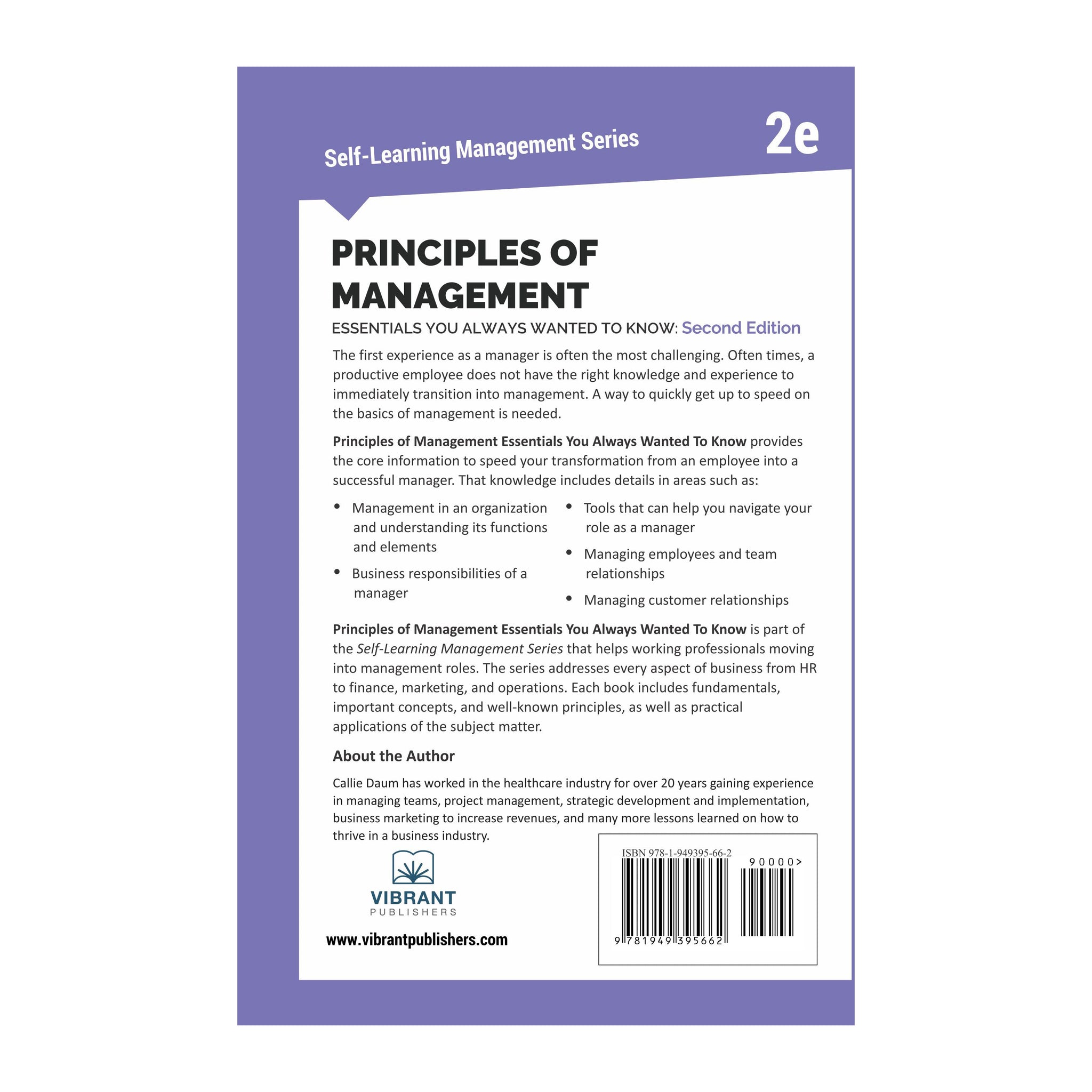 Principles of Management Essentials You Always Wanted To Know (2 Editi ...